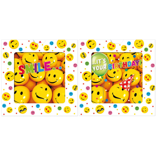 SUSY CARD 3D-Geburtstagskarte Sliding card "Smile" | Kopierpapier.at