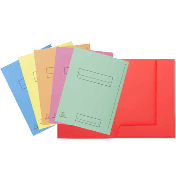 EXACOMPTA Aktenmappe SUPER 210, DIN A4, Karton, orange | Kopierpapier.at