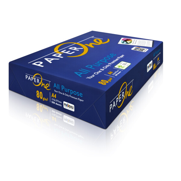 PAPERONE All Purpose Businesspapier weiß A3 80g - 1 Palette (50.000 ...